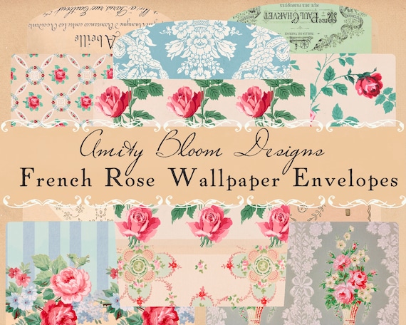 Vintage French Roses Design