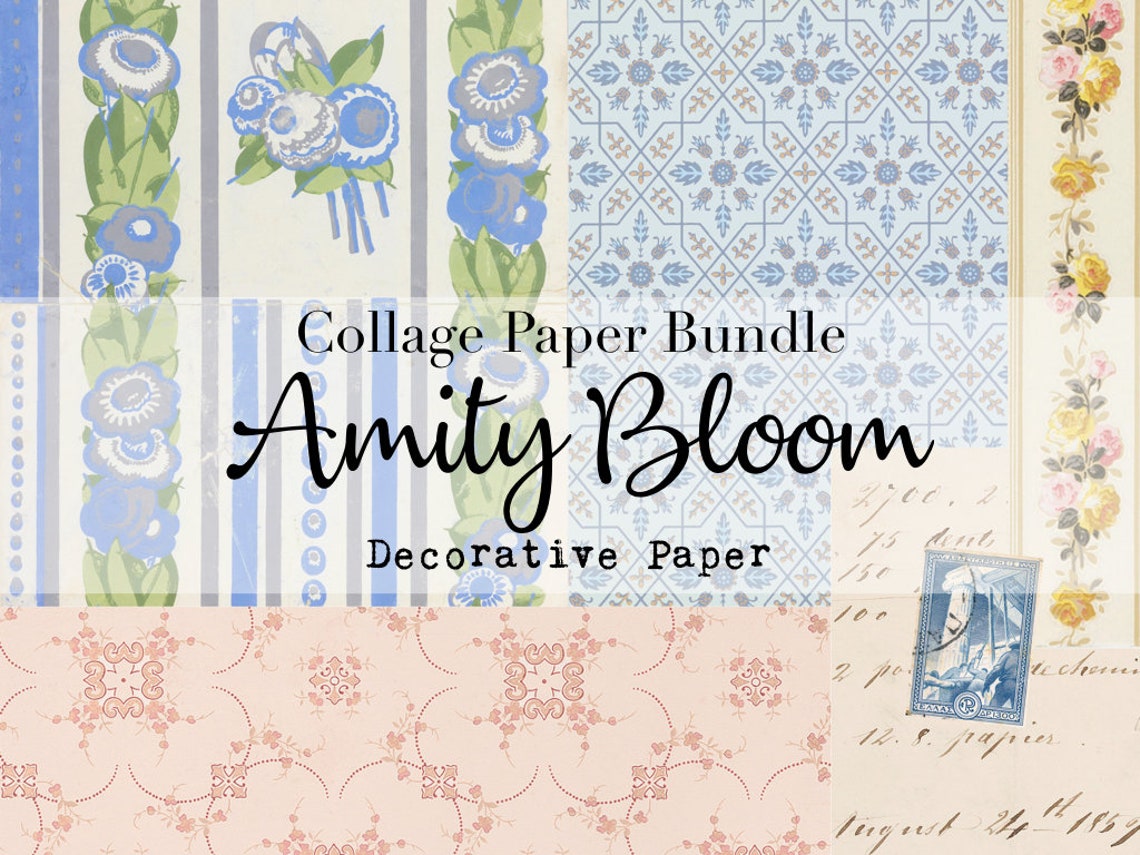Collage Paper Bundle | Digital - Etsy