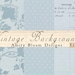 Vintage Background Paper Kit 1 | Decorative Antique Pastel Papers - Etsy