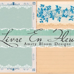 Livre En Fleur French Concept Journaling Kit | | Vintage Decorative ...