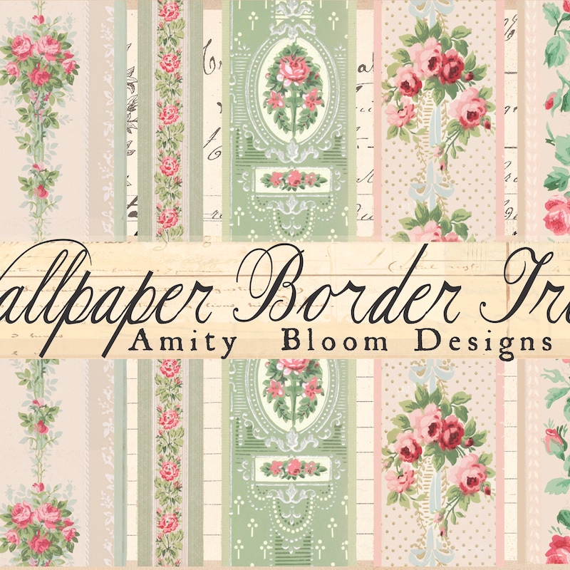 Vintage Wallpaper Trim - Etsy