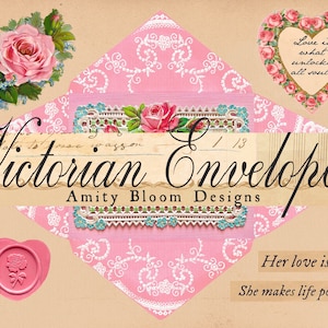 Victorian Envelopes of Love Creative Layered Heirloom Envelope Kit ...