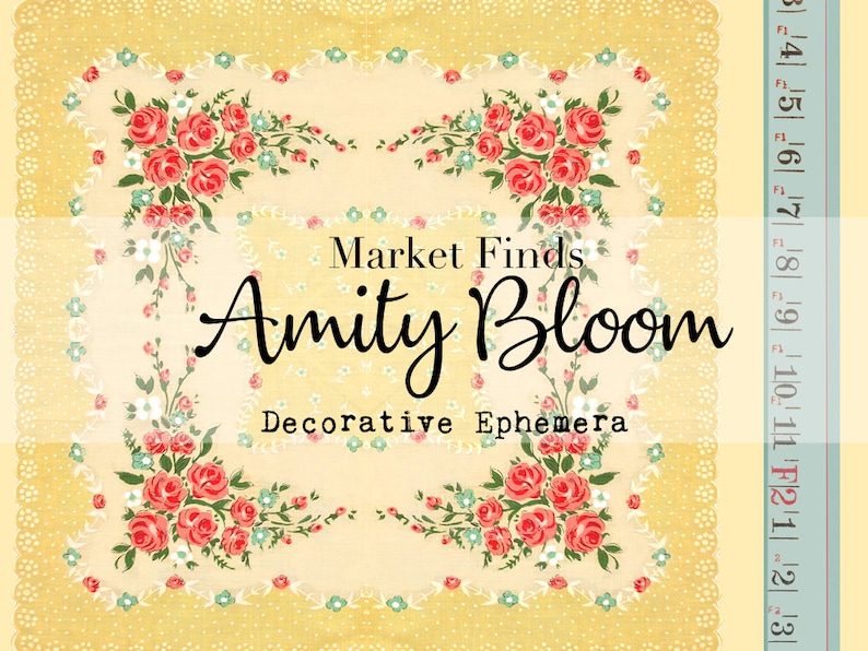 Market Finds | Decorative Ephemera Kit #1 - Etsy