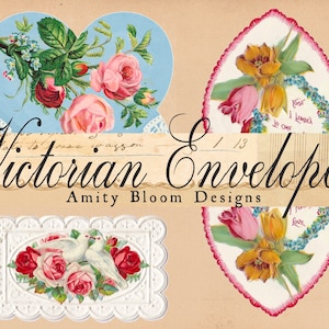 Victorian Envelopes of Love Creative Layered Heirloom Envelope Kit ...