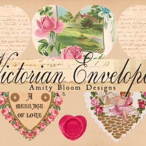 Victorian Envelopes of Love Creative Layered Heirloom Envelope Kit ...