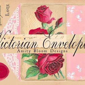 Victorian Envelopes of Love Creative Layered Heirloom Envelope Kit ...