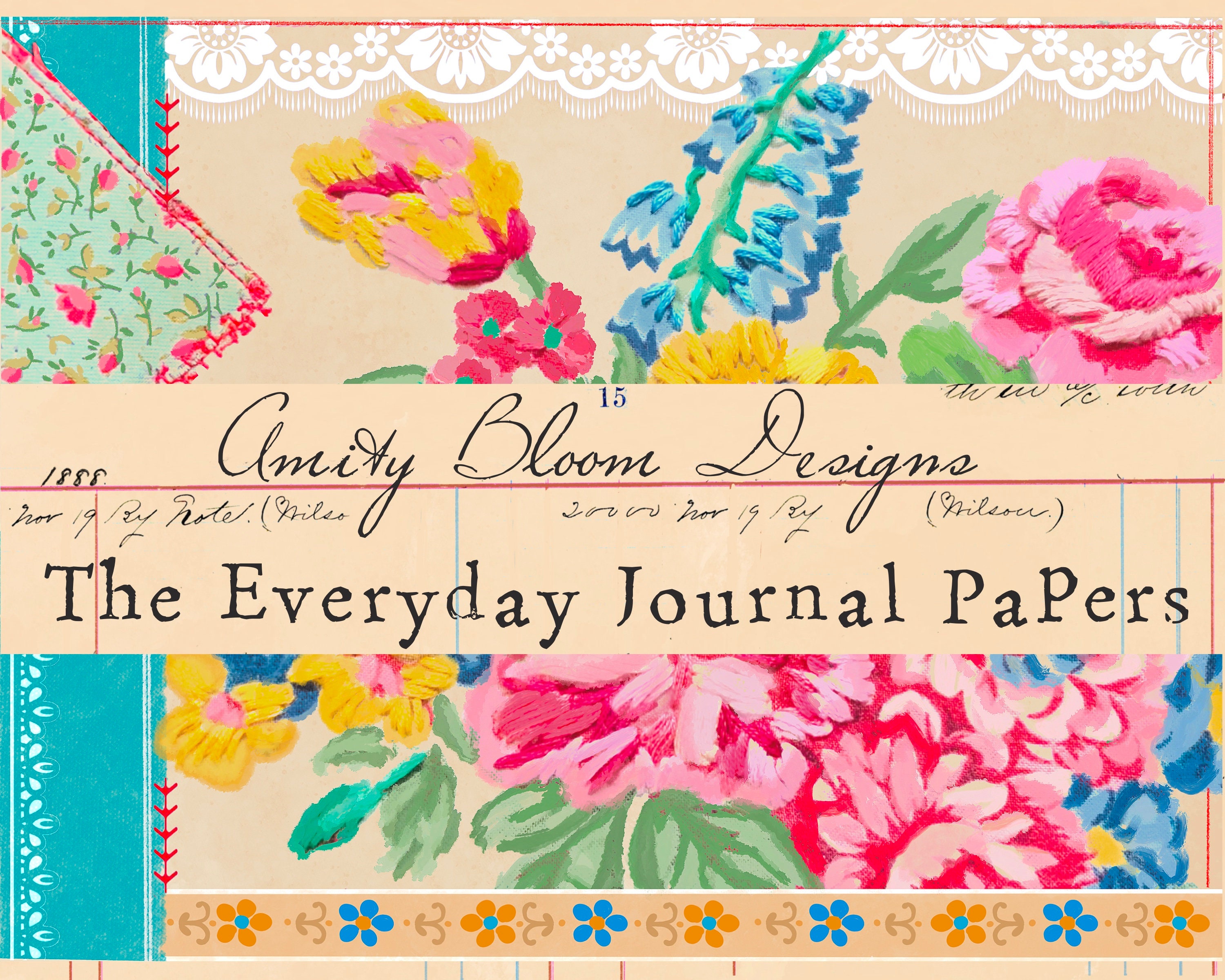 The Everyday Journal Papers - Etsy