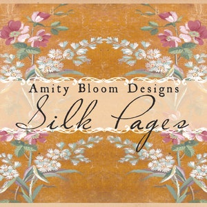 Silk Pages | Decorative Antique Papers | Vintage Paper Kit - Etsy