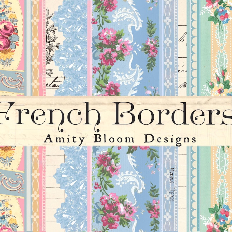 French Wallpaper Border - Etsy UK