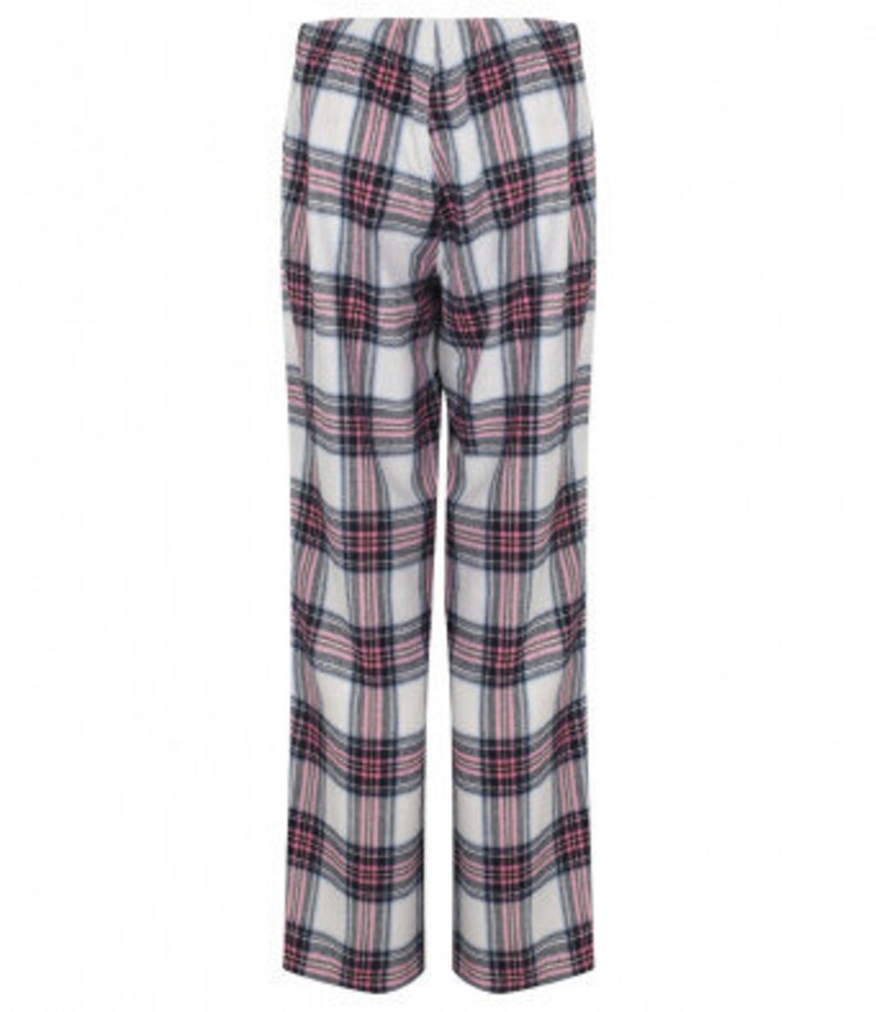 Women Cotton Flannel Tartan Check Pyjamas Bottom Lounge Pants - Etsy UK