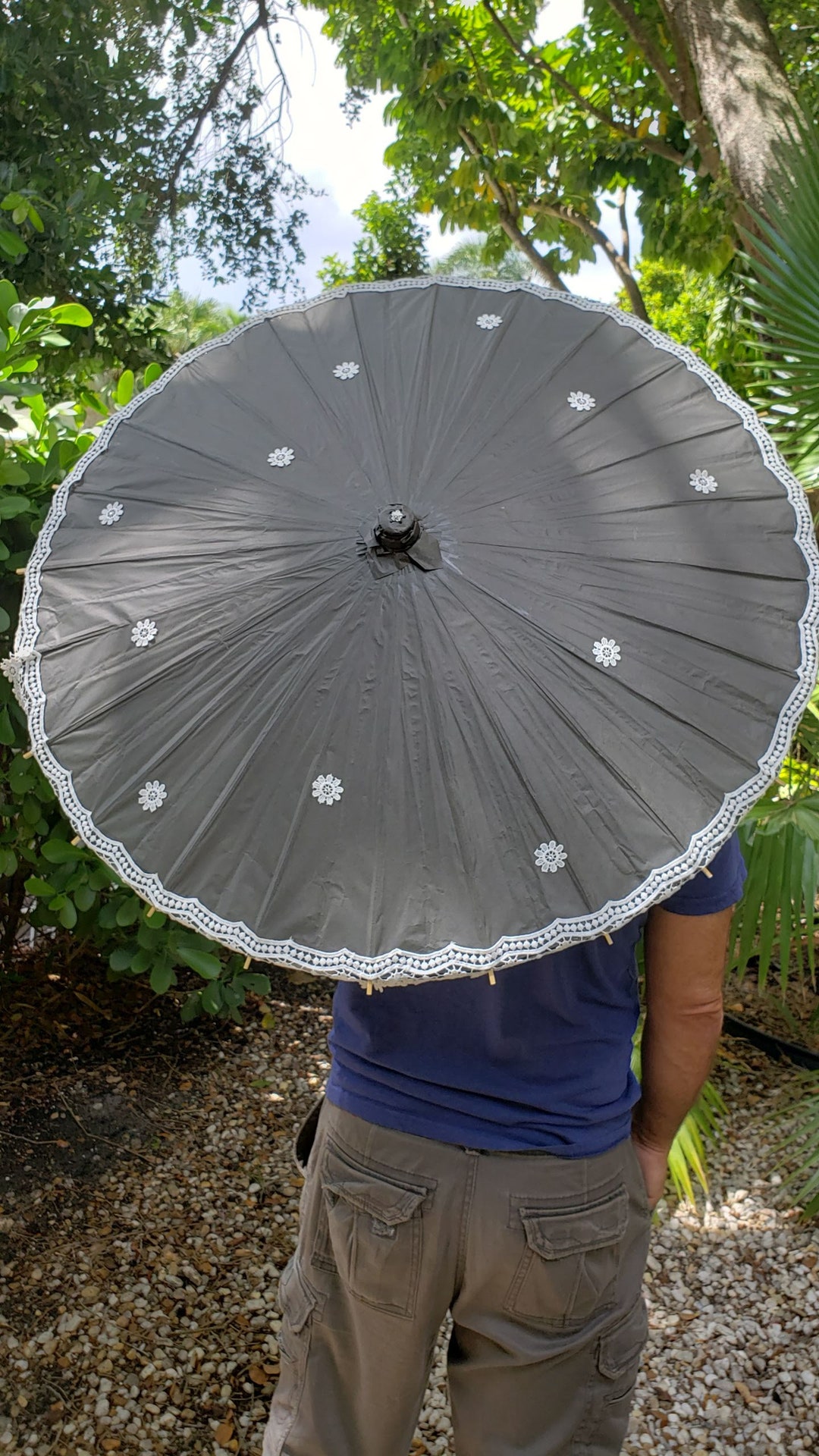 Large Paper Flower Parasol for Rave Festival Wedding - Etsy