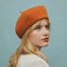 Harbin Structured Wool Beret – Asymmetrical Windproof Hat, Chic Winter ...