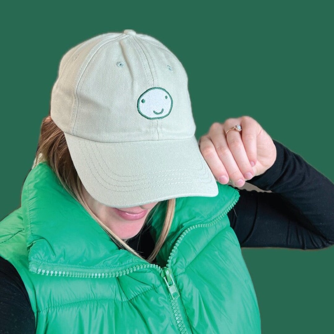 Dad Hat Baseball Cap - Smiley Face, Gifts for Her, Gifts for Him ...