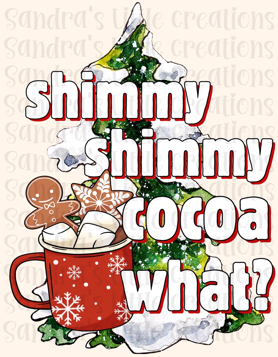 Shimmy Shimmy Cocoa What PNG, Great for DTF, Sublimation, Printing ...