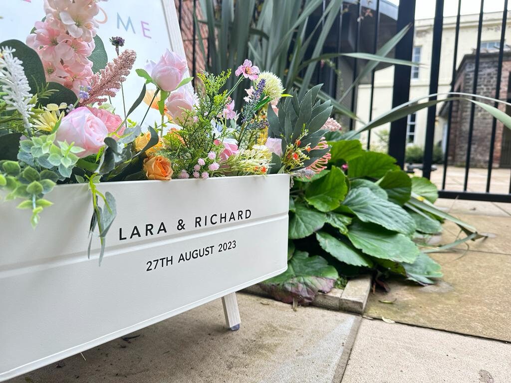 Wildflower Luxury Wedding Welcome Sign - Etsy