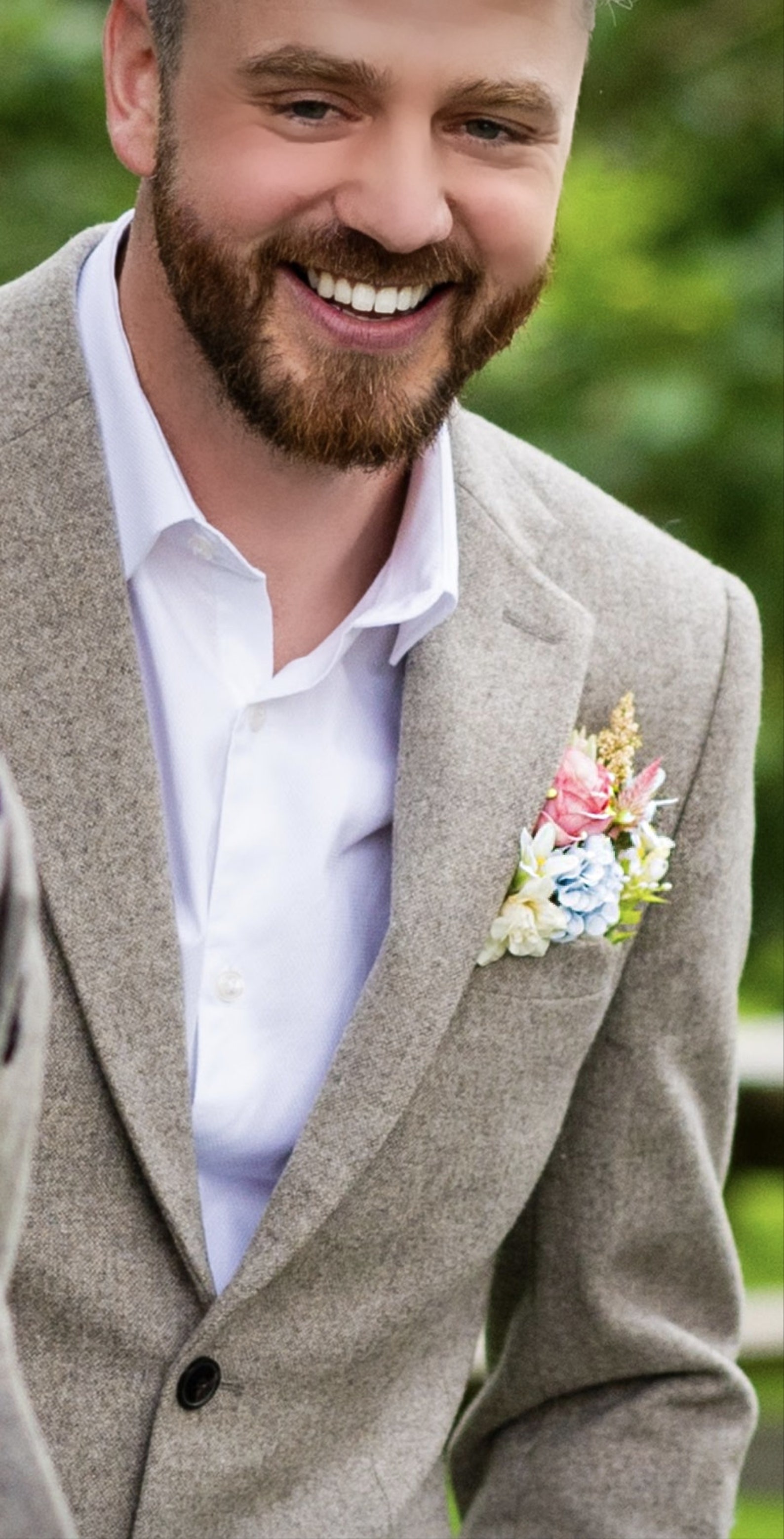 Wildflower Pocket Buttonhole Boutonniere - Etsy