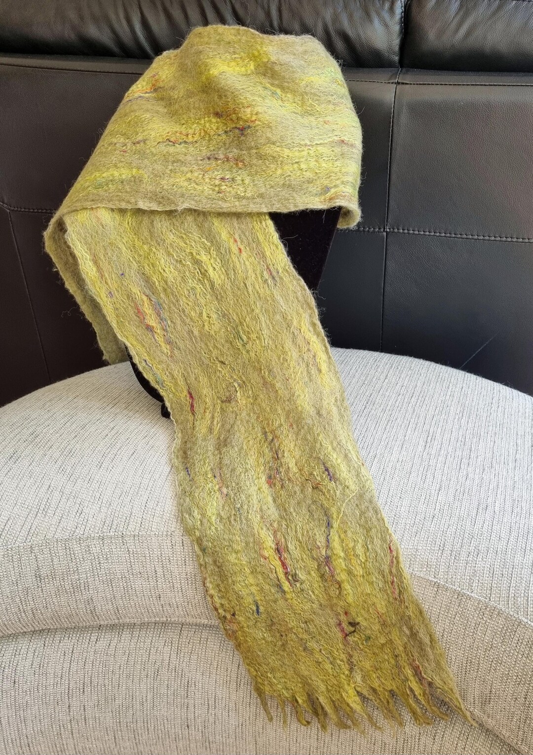 Hand Felted Pure Merino Wool and Mulberry Silk Scarves - Etsy