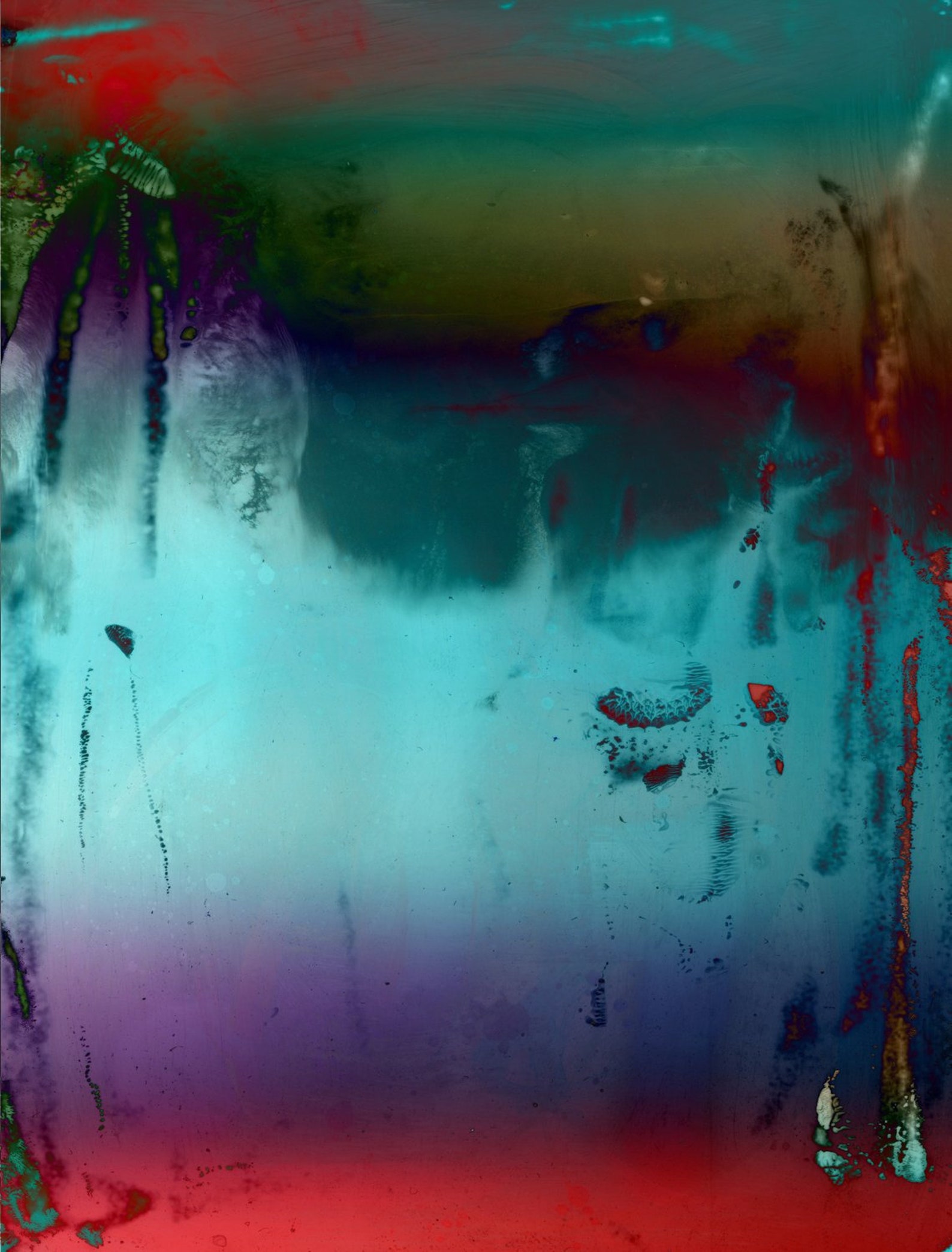 Abstract Scanography V - by Sven Pfrommer - Artwork is Framed and Ready ...