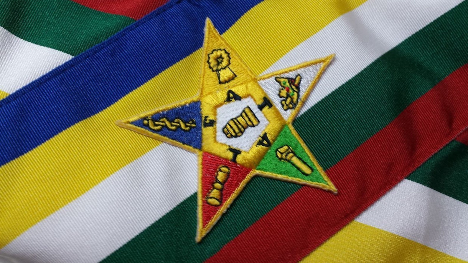Masonic Eastern Star OES Sash Five Colour Sash - Etsy Canada