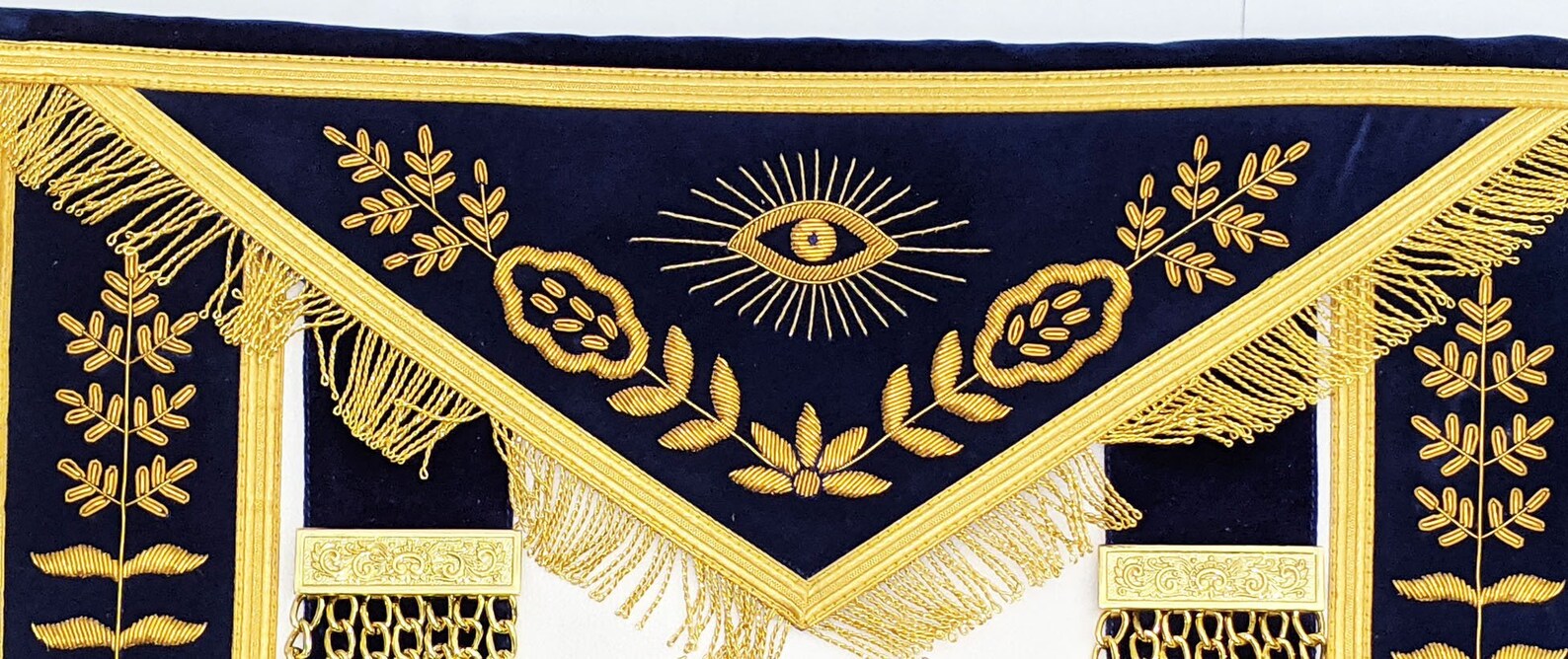 Masonic Regalia Blue Lodge Past Master Gold Handmade - Etsy