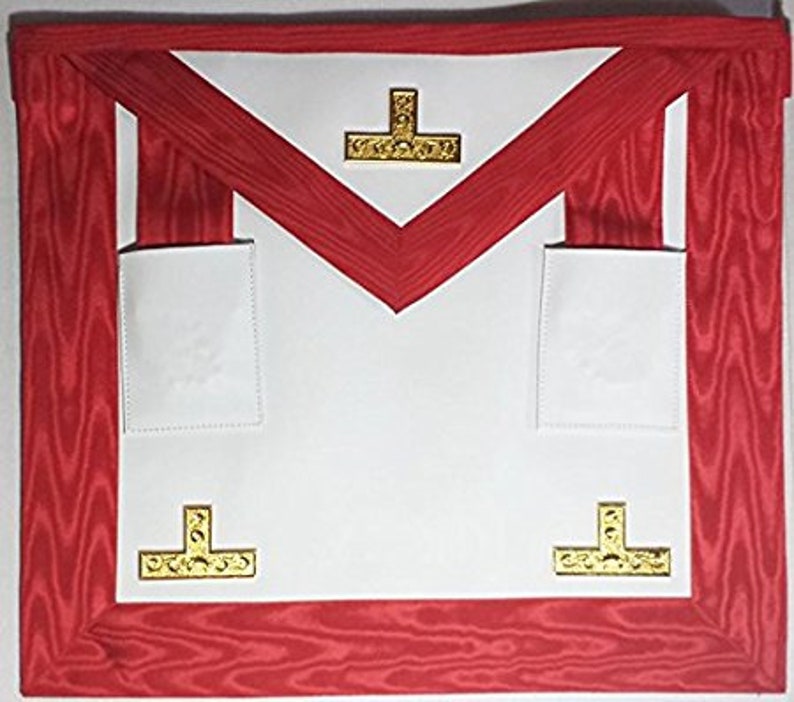 Masonic Regalia Centennial /canadian Red MM/PM Worshipful | Etsy