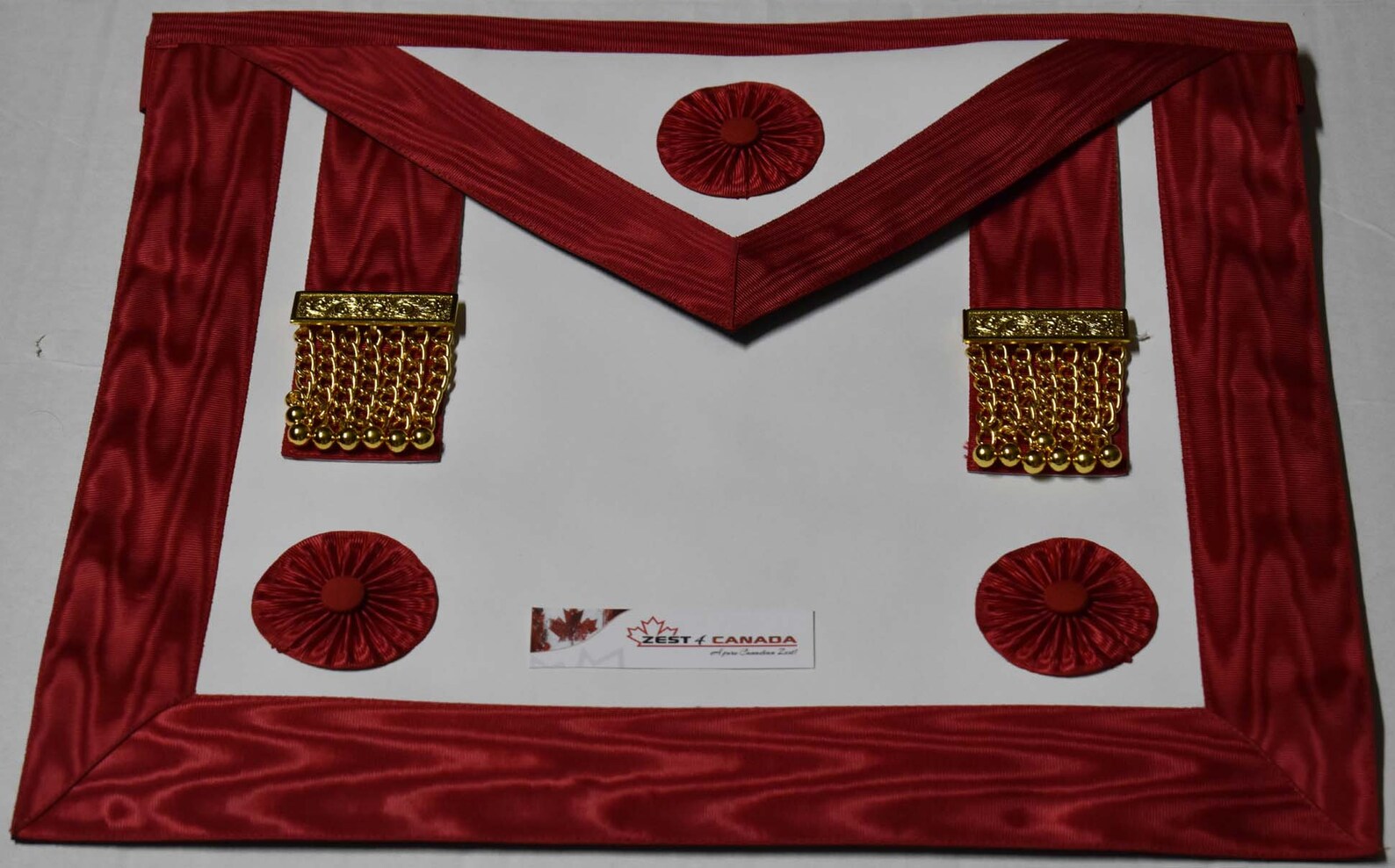 Masonic Master Masons Red Apron | Etsy