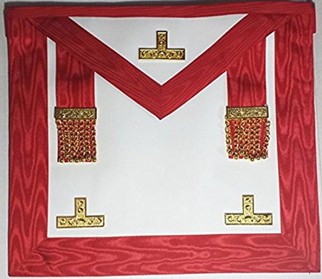 Masonic Regalia Centennial /canadian Red MM/PM Worshipful - Etsy