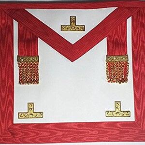 Masonic Regalia Centennial /canadian Red MM/PM Worshipful - Etsy