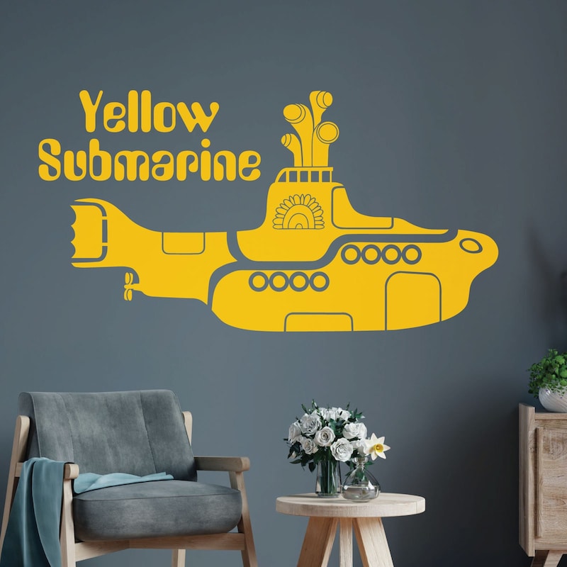 Submarine Wall Stickers - Etsy