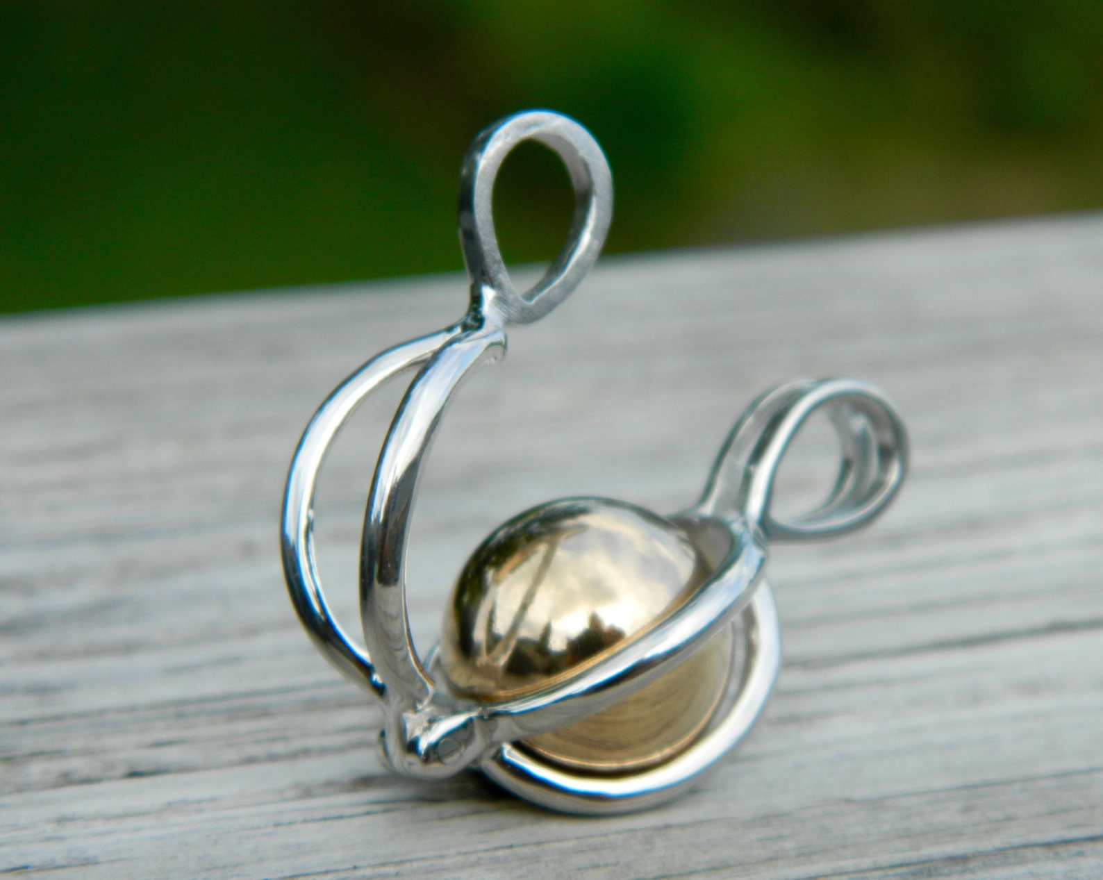 Interchangeable Cage Pendant With 14mm 14k Gold Filled Stone. - Etsy