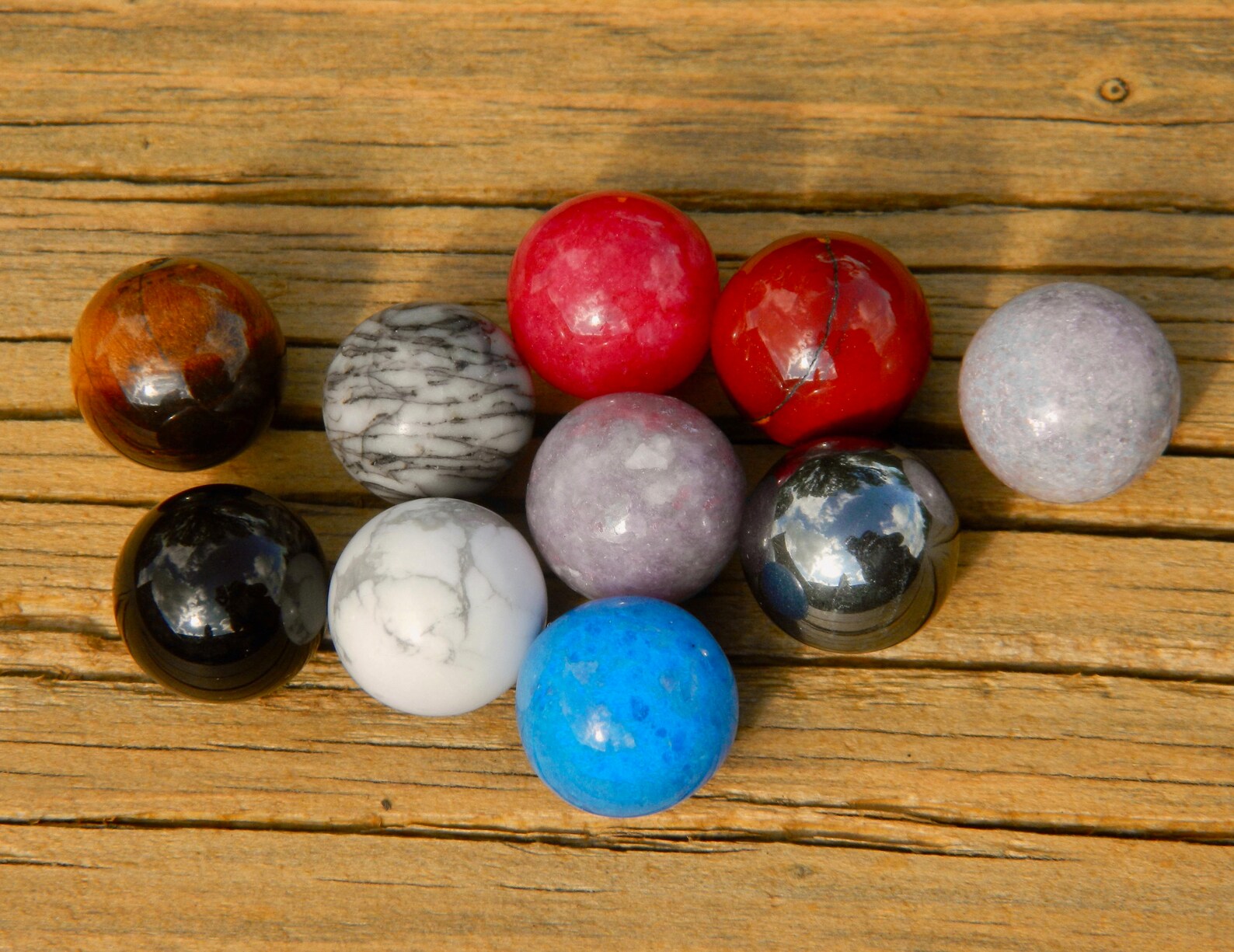 10 - 14mm Semi Precious Stones Marbles for Interchangeable Jewelry - Etsy