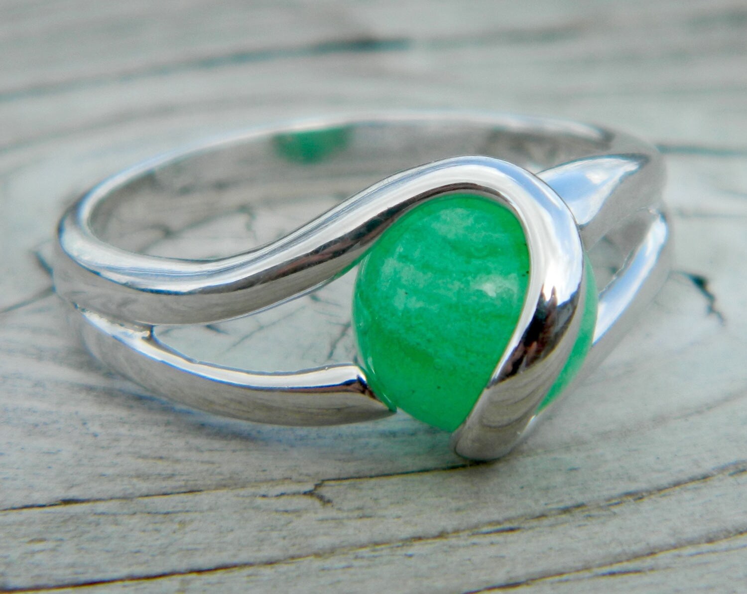 Glows in the Dark Interchangeable Marble Ring With Handmade | Etsy