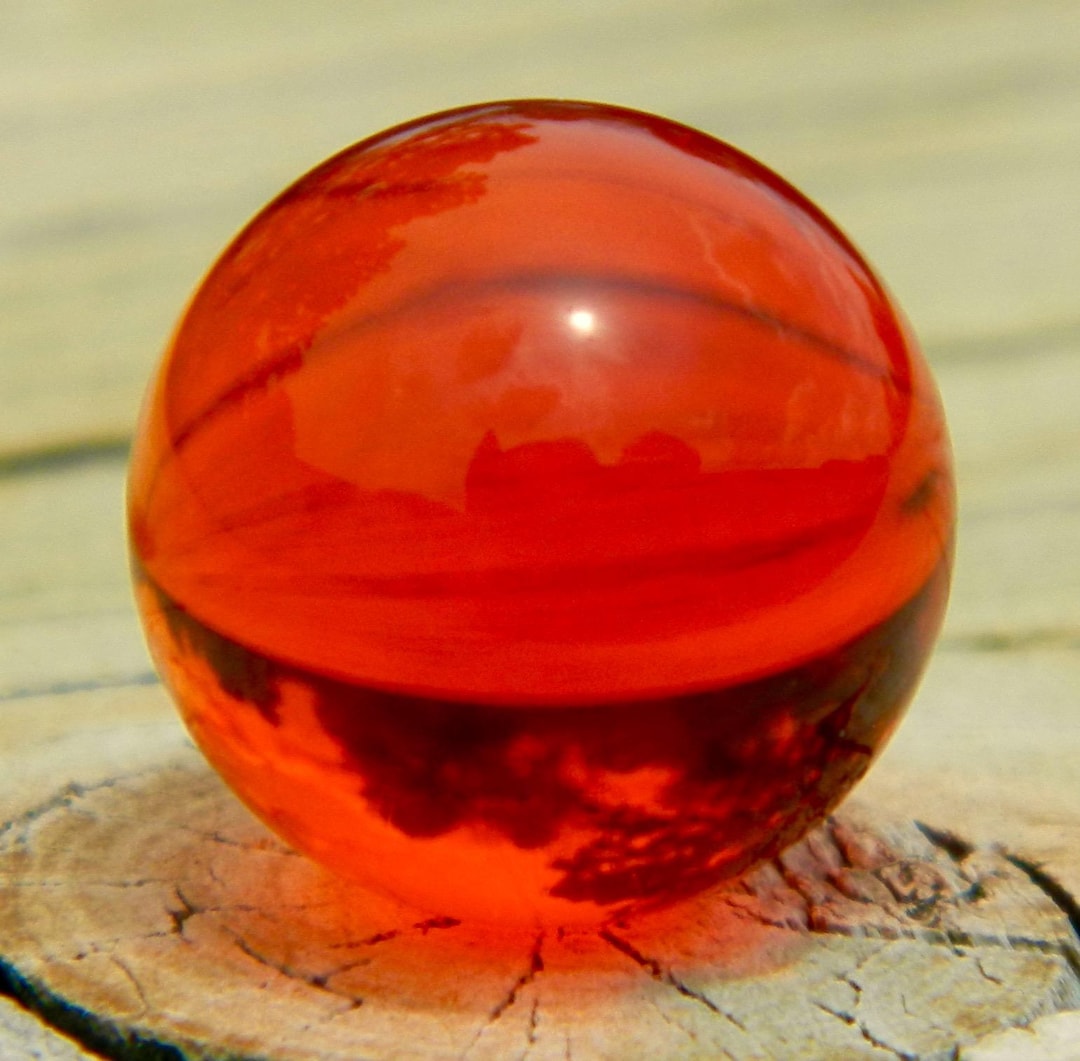 8mm 10mm 12mm 14mm 16mm Clear Red Glass Stones / Marbles for ...