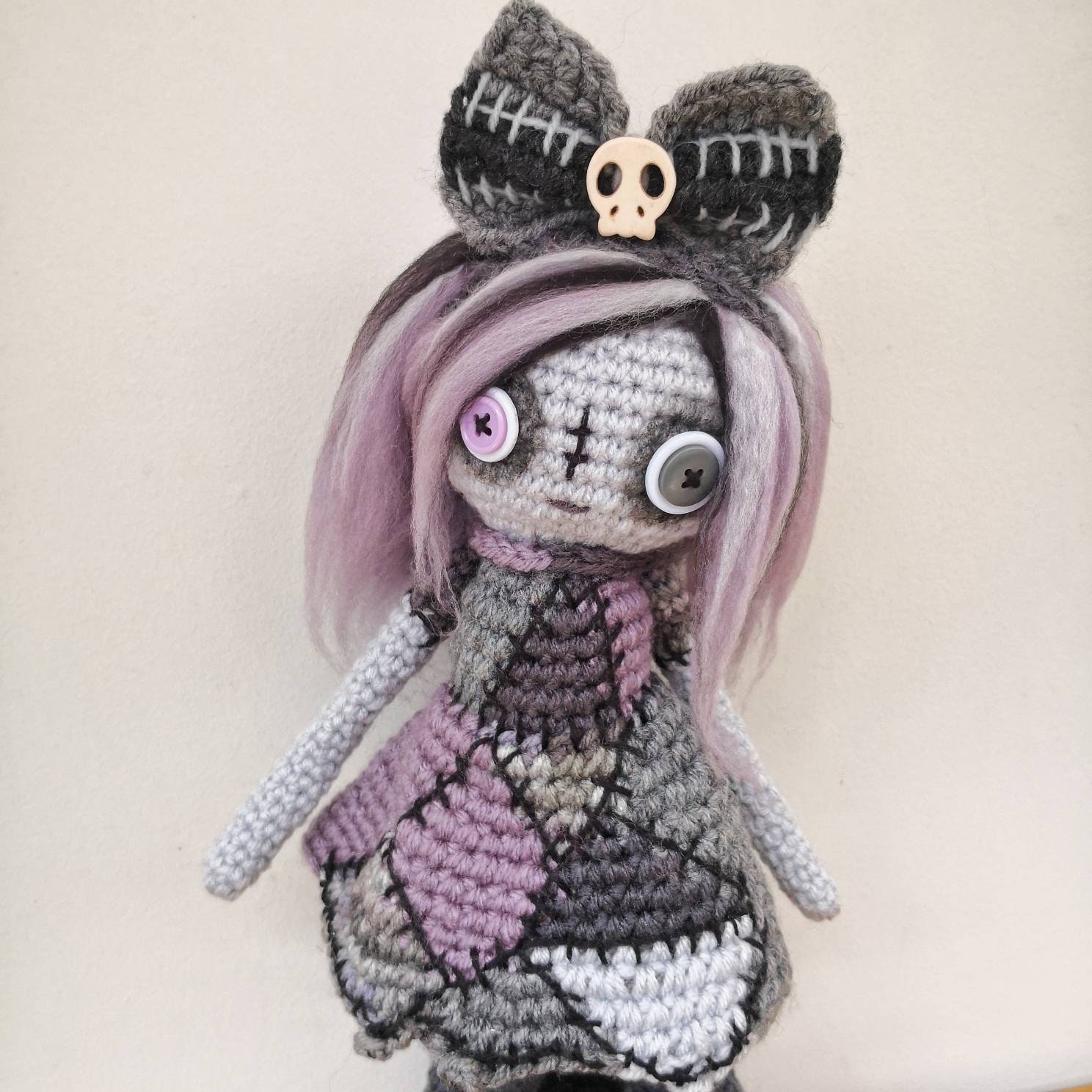 AMIGURUMI PATTERN Patchwork Dolls Crochet Pattern Doll | Etsy