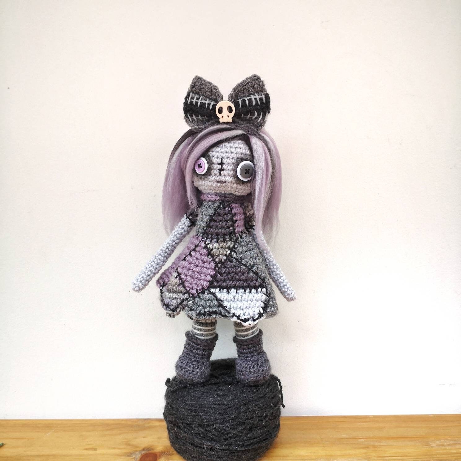 AMIGURUMI PATTERN Patchwork Dolls Crochet Pattern Doll | Etsy