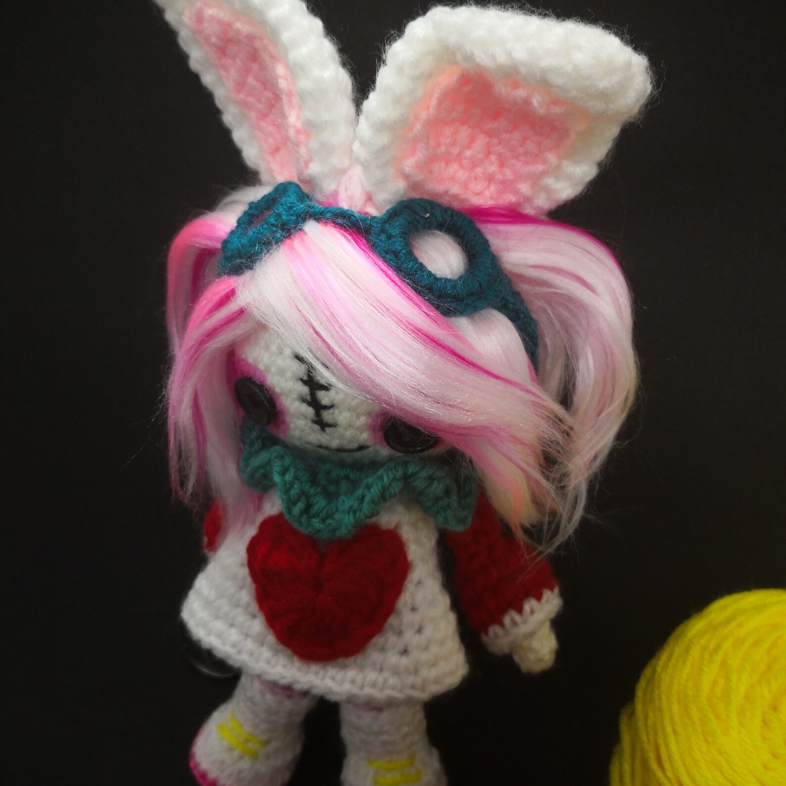 Sale 2 Crochet Doll Patterns Mad Hatter And White Rabbit Etsy