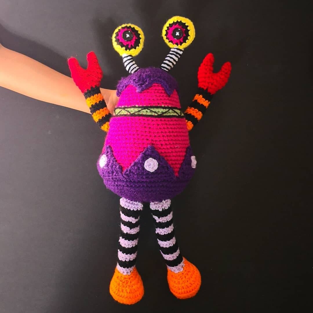 SALE 2 Crochet Patterns Space Alien Crab Large Cat Amigurumi | Etsy