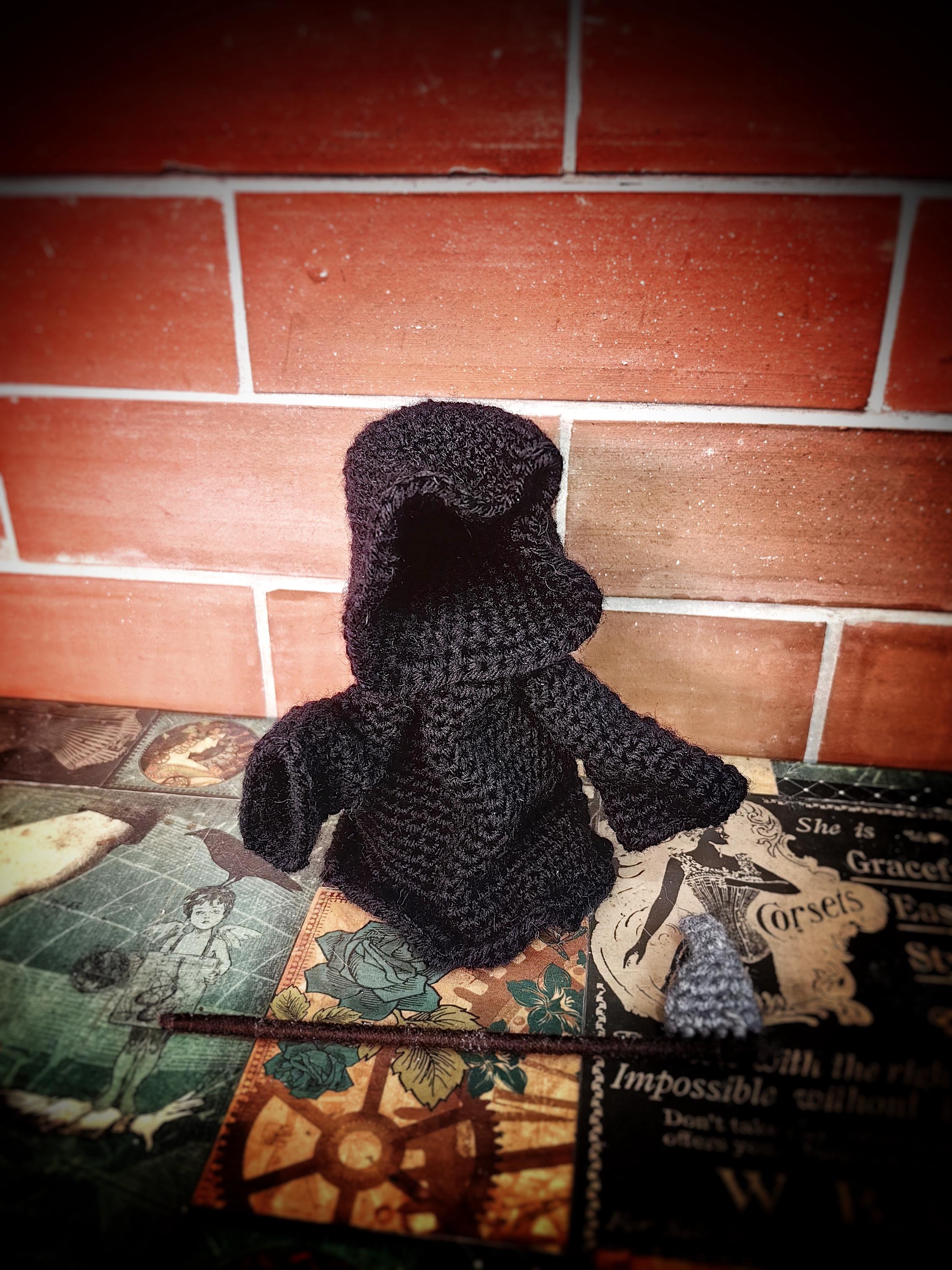 CROCHET PATTERN Grim Reaper, Gothic Amigurumi Doll, Halloween Amigurumi ...