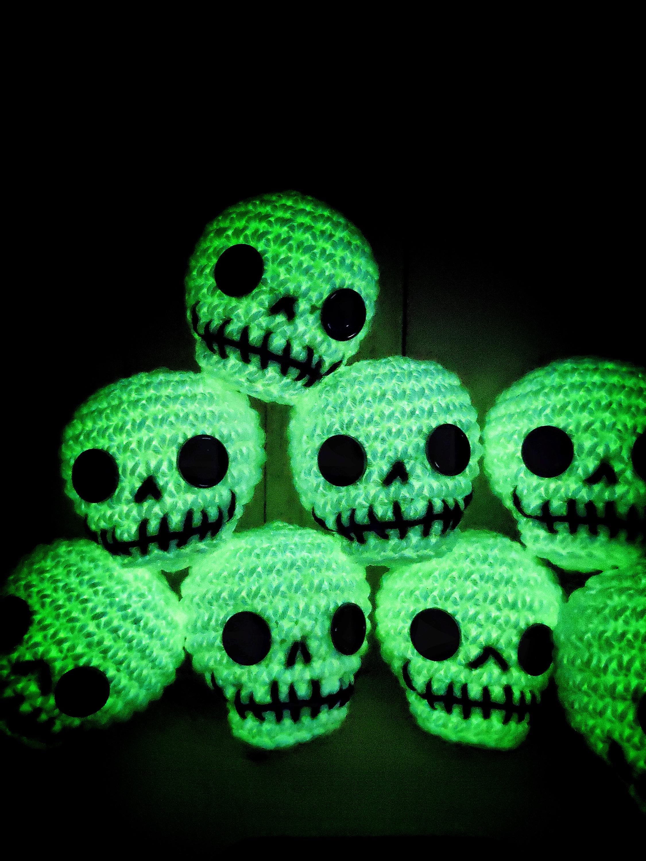 CROCHET PATTERN Skull, Amigurumi Skull, Crochet Bones, Sugar Skull ...