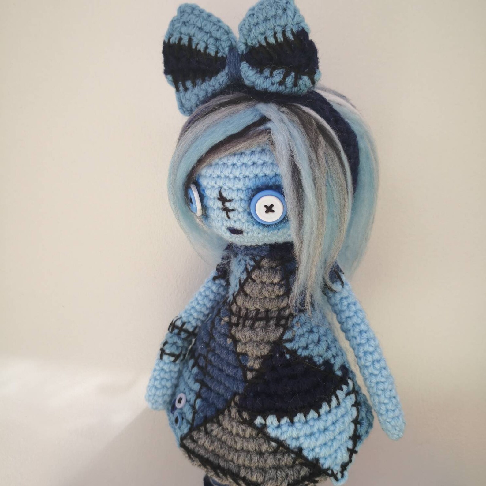 AMIGURUMI PATTERN Patchwork Dolls, Crochet Pattern Doll, Halloween Doll ...