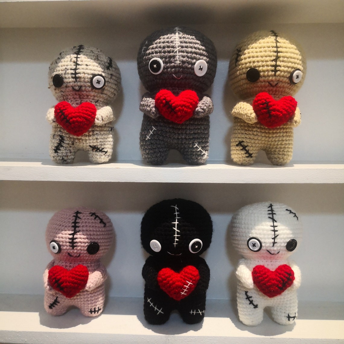 Voodoo Doll Amigurumi Pattern Crochet Voodoo Couple Bride - Etsy