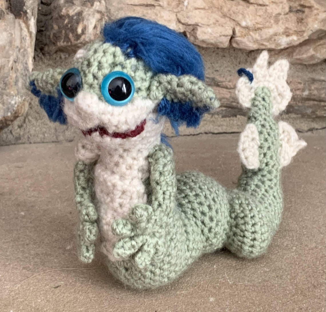 PDF PATTERN Vee the Basilisk From the Owl House - Etsy