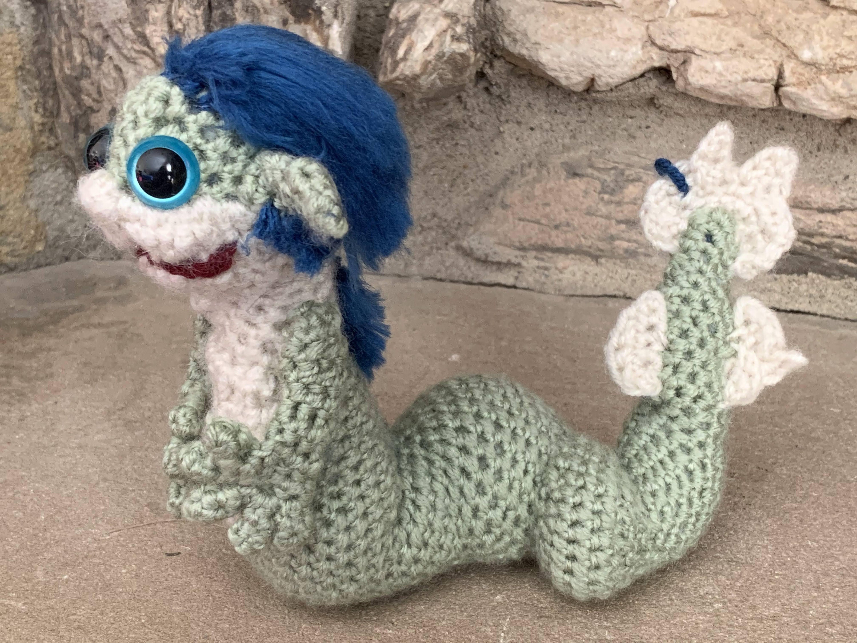 PDF PATTERN Vee the Basilisk From the Owl House - Etsy UK