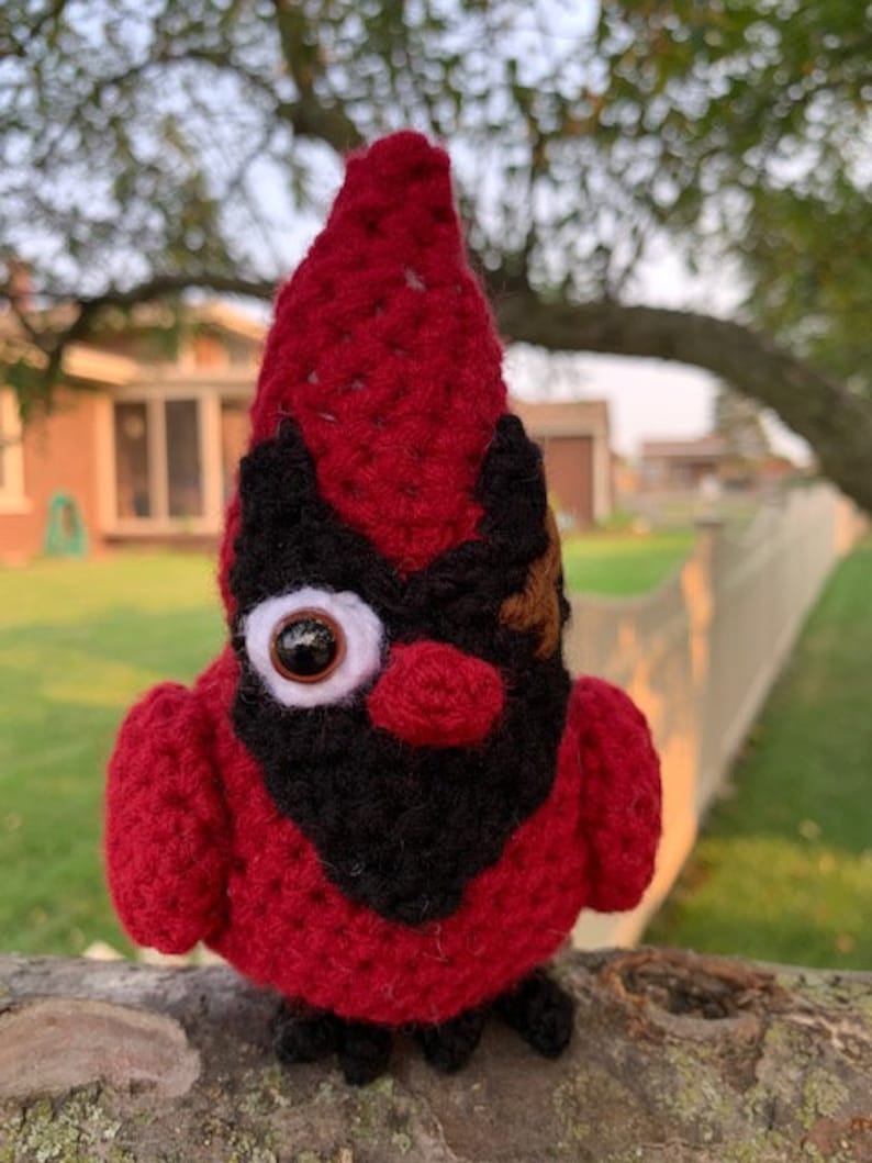PDF PATTERN Amigurumi Cardinal Palisman flapjack From - Etsy