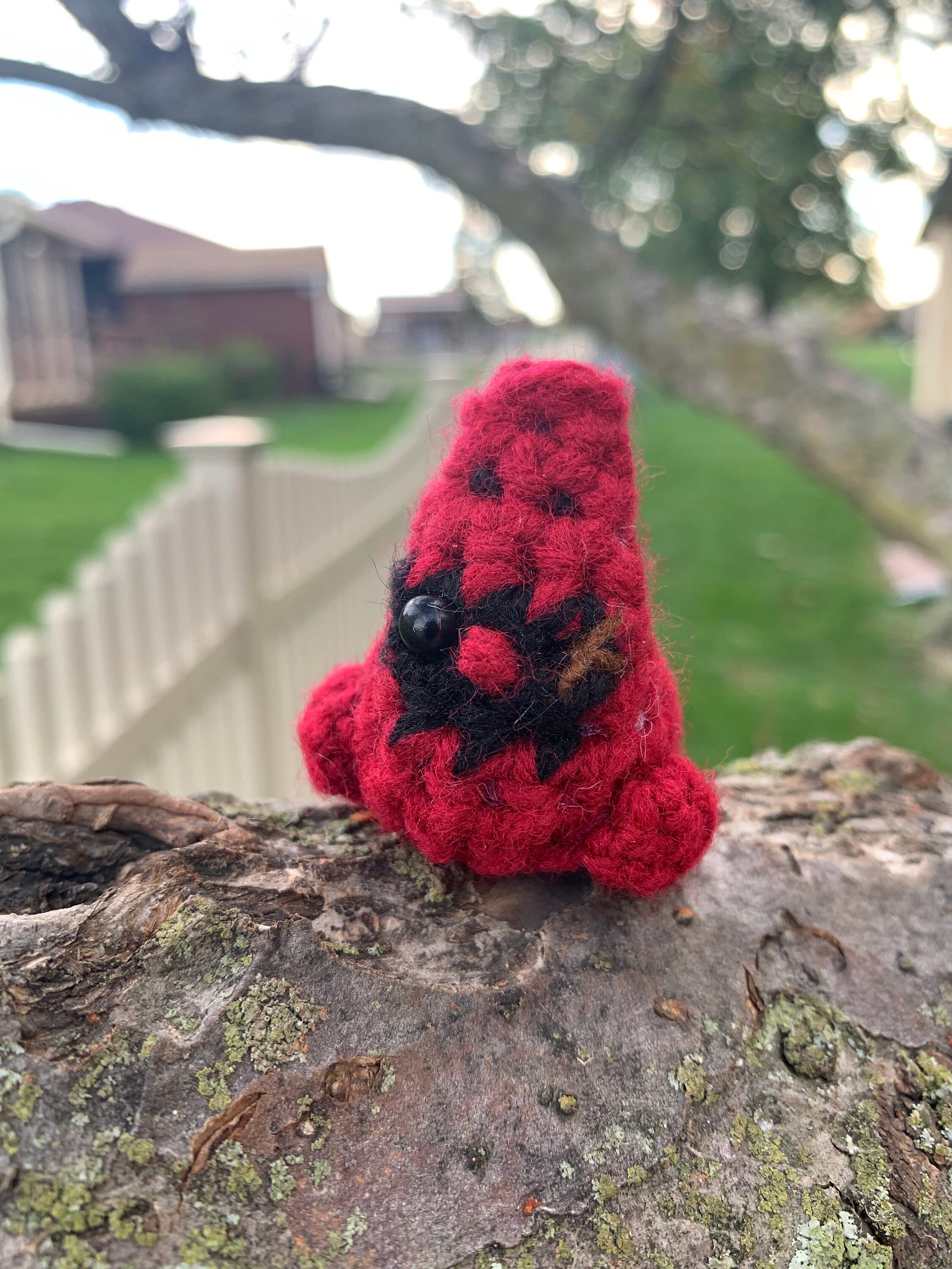 PDF PATTERN Mini Cardinal Palisman From the Owl - Etsy