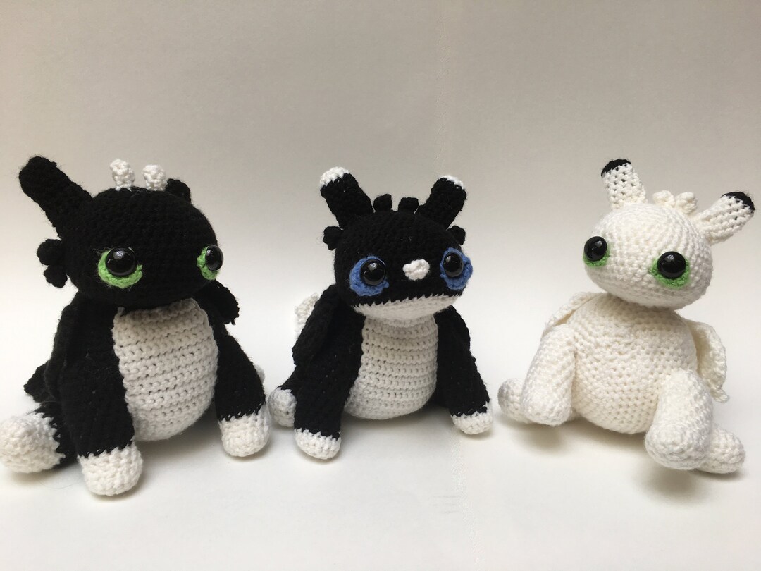 PDF PATTERN Bundle Crocheted How to Train Your Dragon: the Hidden World ...