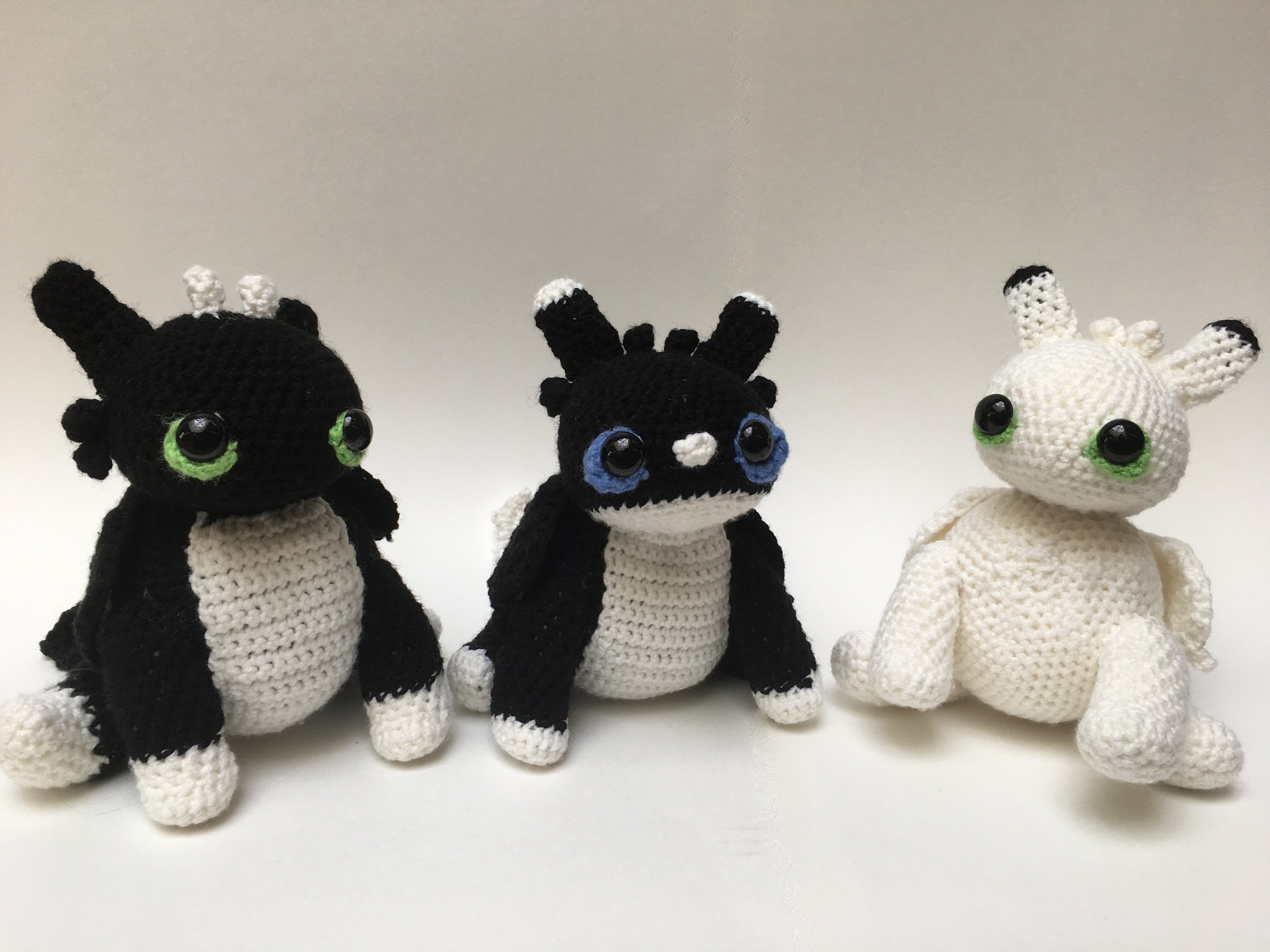 PDF PATTERN Bundle Crocheted How to Train Your Dragon: the Hidden World ...