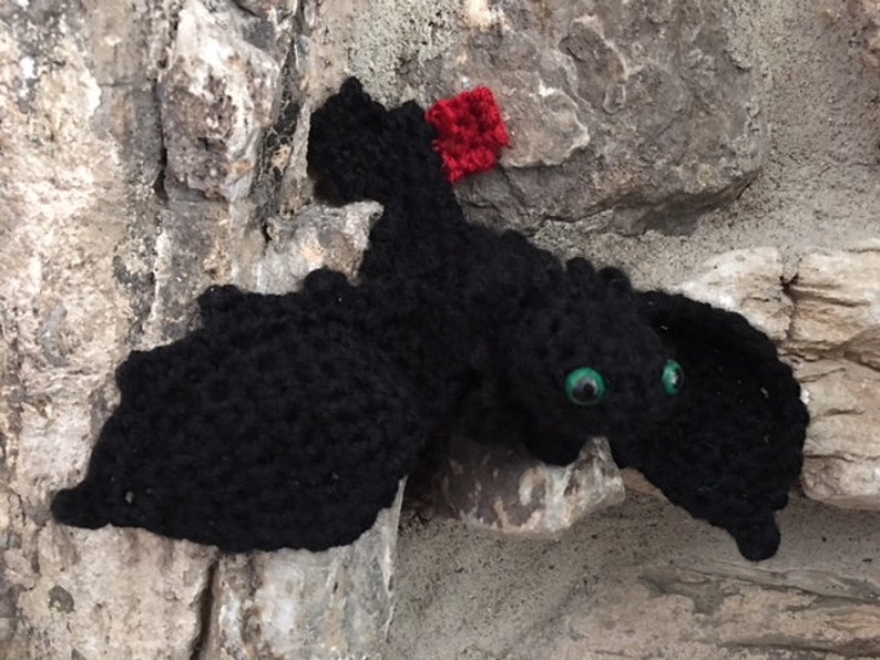 PDF Pattern Amigurumi Tiny Toothless From "how to Train Your Dragon ...