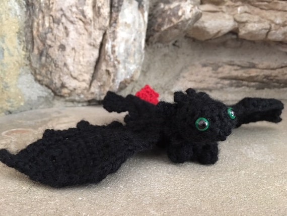 PDF Pattern Amigurumi Tiny Toothless From how to Train - Etsy