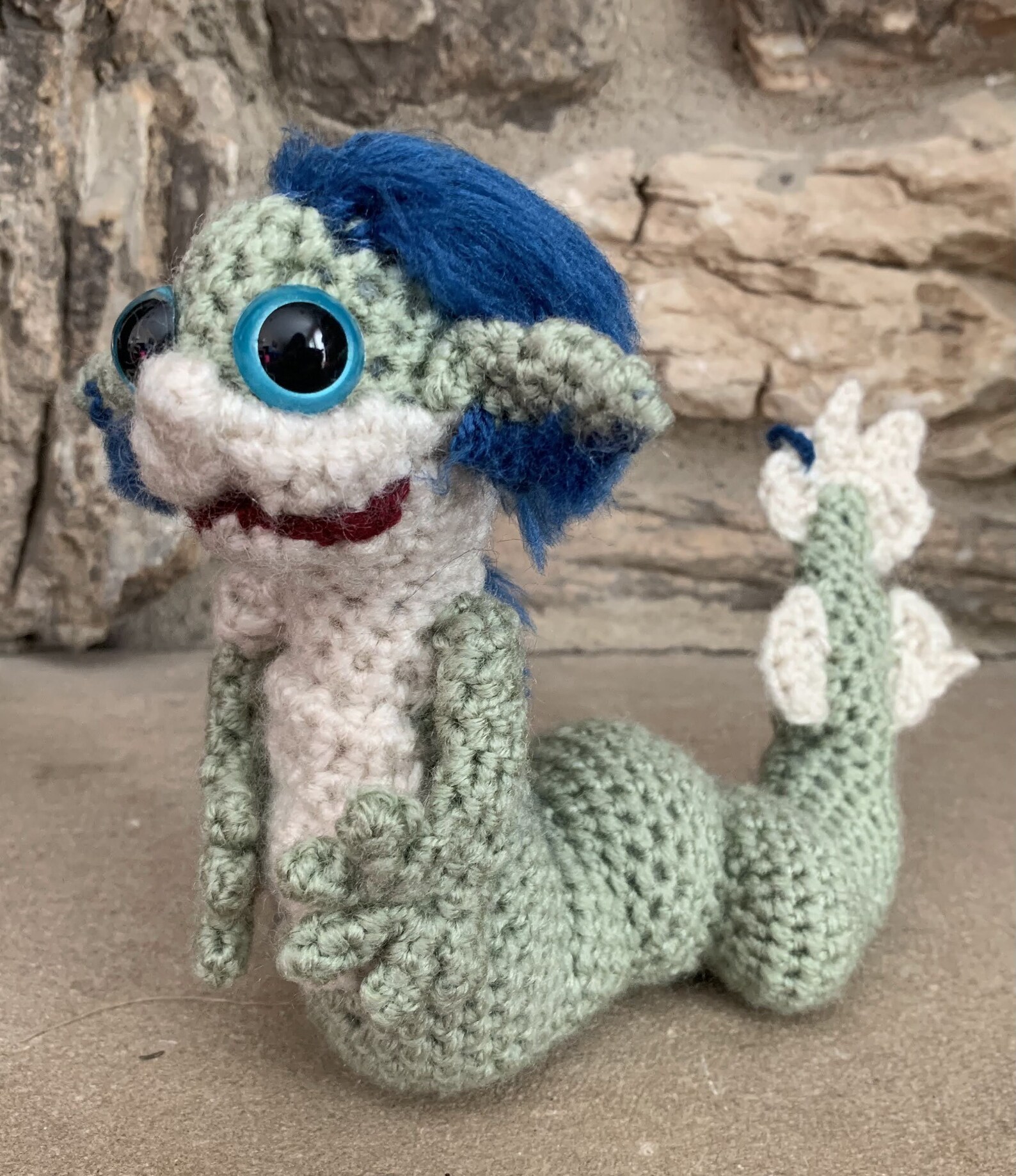 PDF PATTERN Vee the Basilisk From the Owl House | Etsy